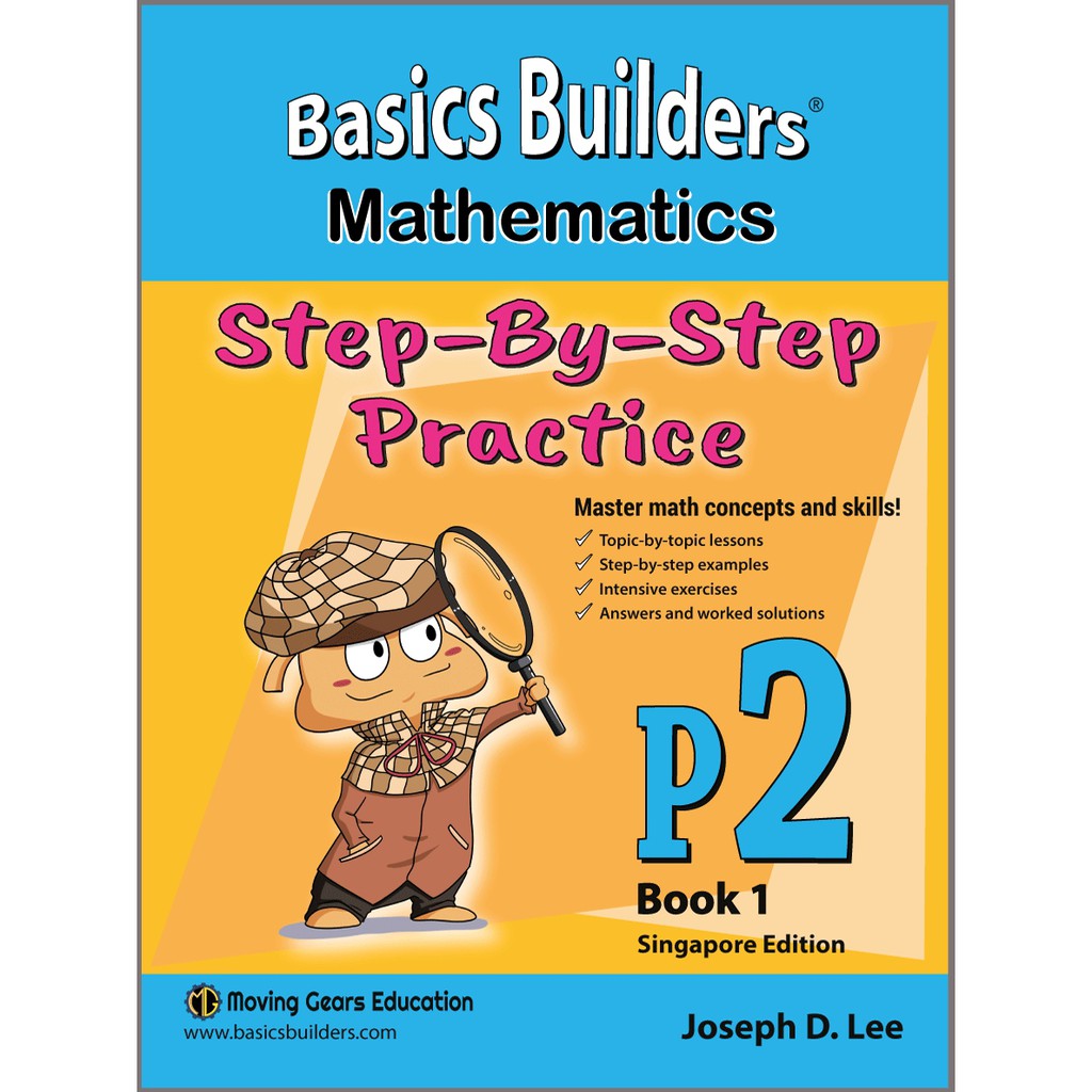 P2 Maths Basics Builders Step-By-Step Math Practice Primary 2 Math Book ...