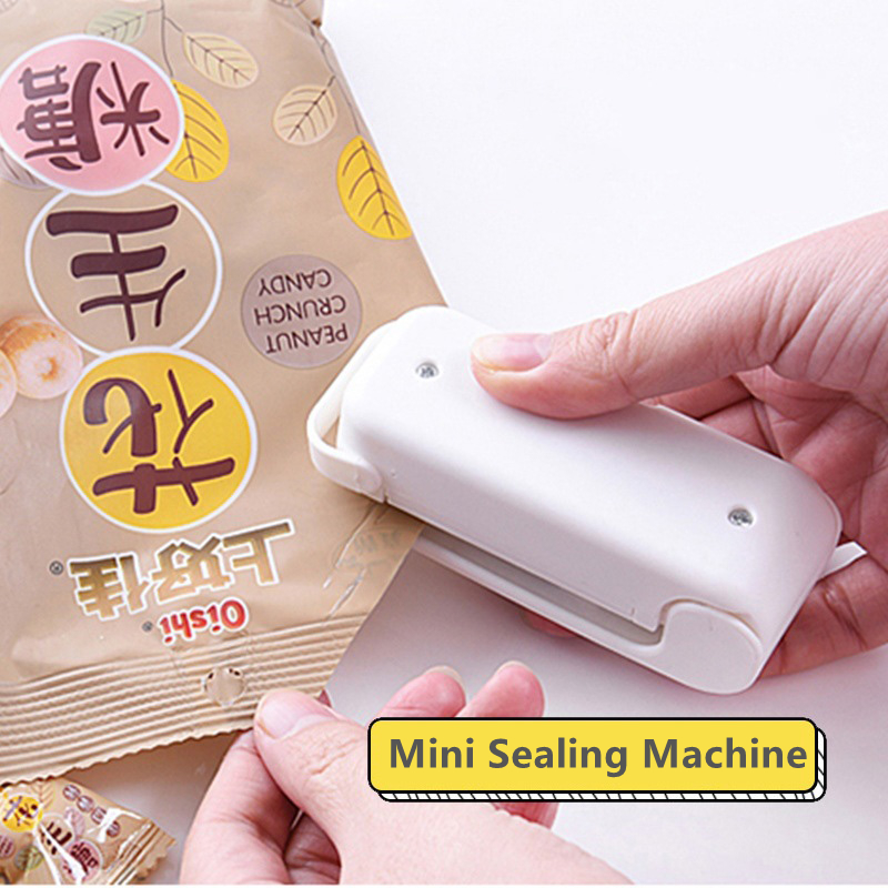 Portable Mini Sealer Plastic Food Snacks Bag Sealing Machine Food ...