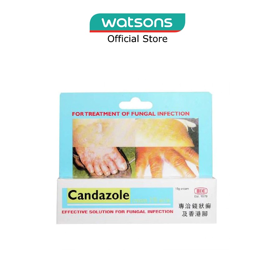 CANDAZOLE Fungal Infection Cream 15G | Shopee Singapore