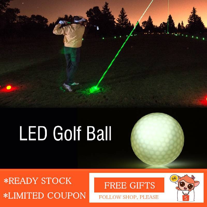 [Ready Stock] Electronic LED Lighting Golf Ball for Night Sport ...