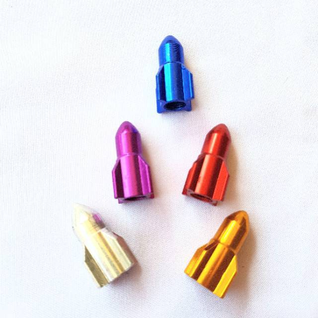 Rocket Bike Valve Caps (pair) | Shopee Singapore