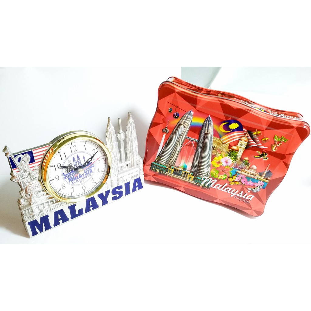 KLCC PETRONAS TWIN TOWER KUALA LUMPUR CLOCK SOUVENIR | Shopee Singapore
