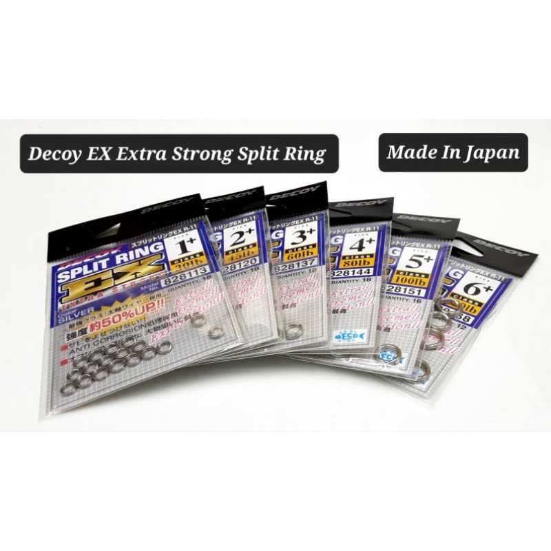 Decoy EX Extra Strong Split Ring (-Made In Japan) | Shopee Singapore