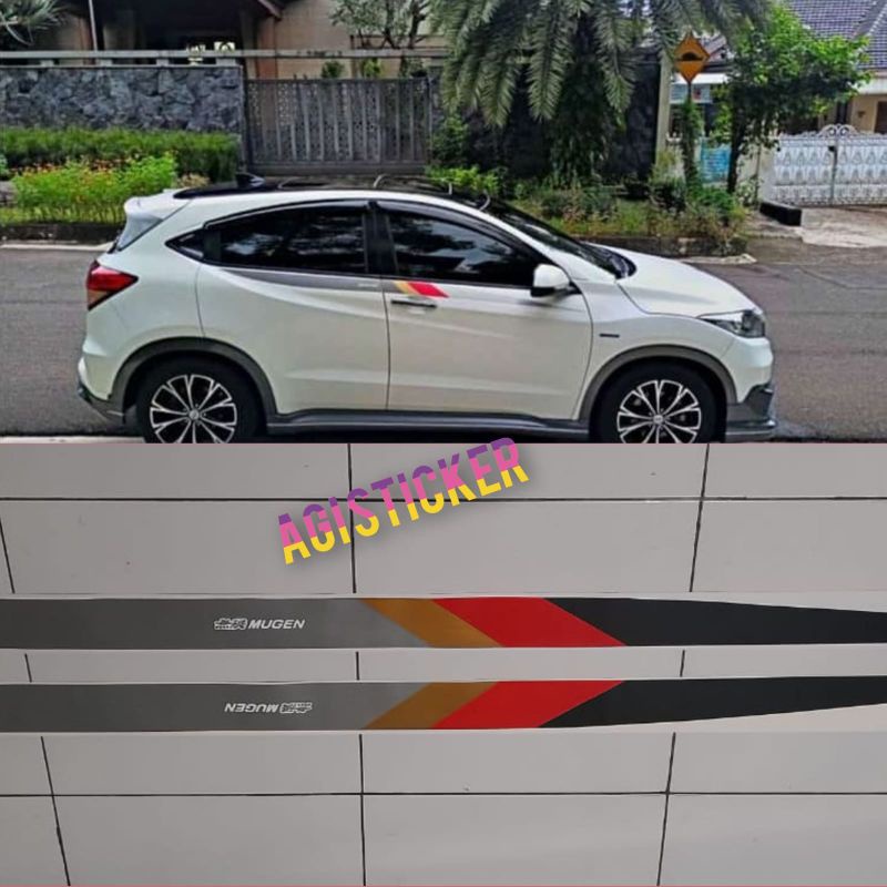 List of Honda HRV Mugen body stickers / List of Honda HRV body stickers ...