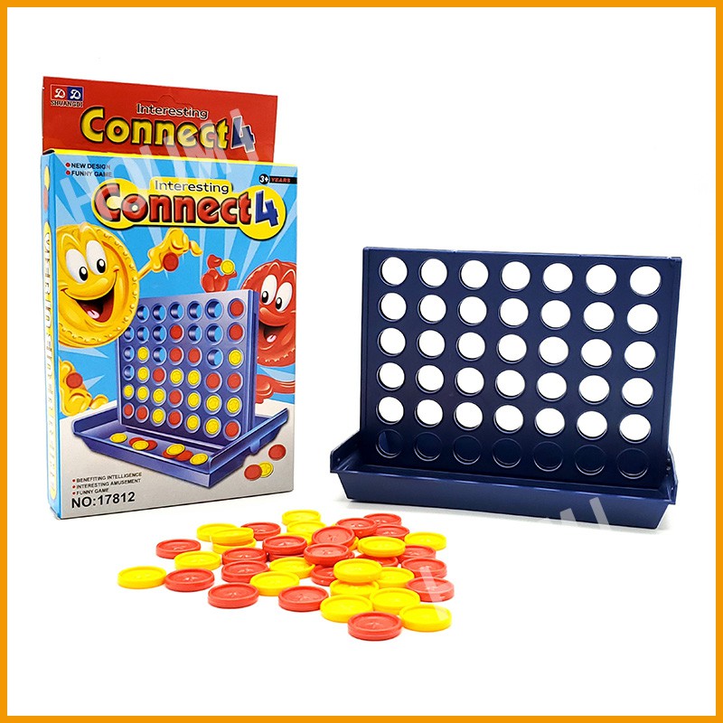 【Ready Stock】Interesting Connect 4 In A Line Board Game Kids ...