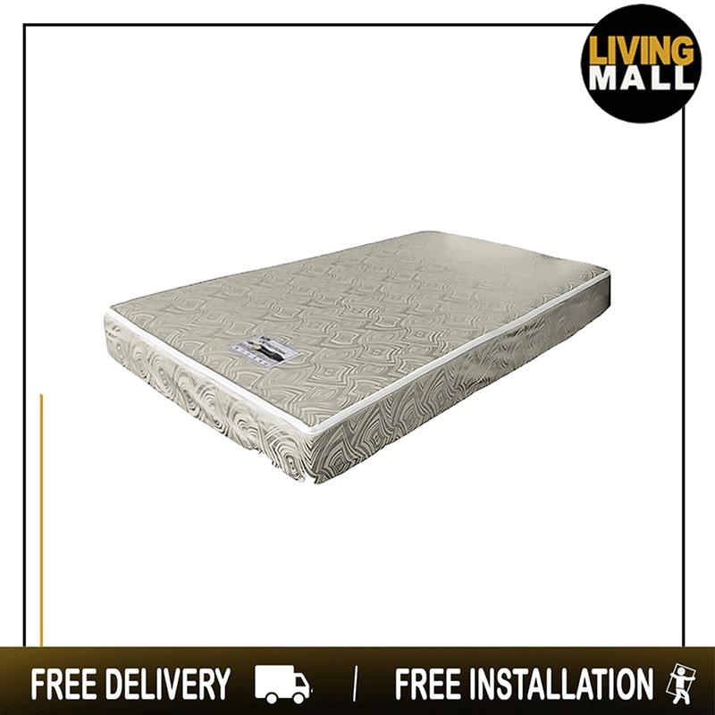 Ortho Foam 4 Inch Single Grey High Density Foam Mattress | Shopee Singapore