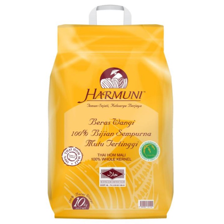 Harmuni Thai Hom Mali Rice 100% Whole Kernel (10kg) | Shopee Singapore