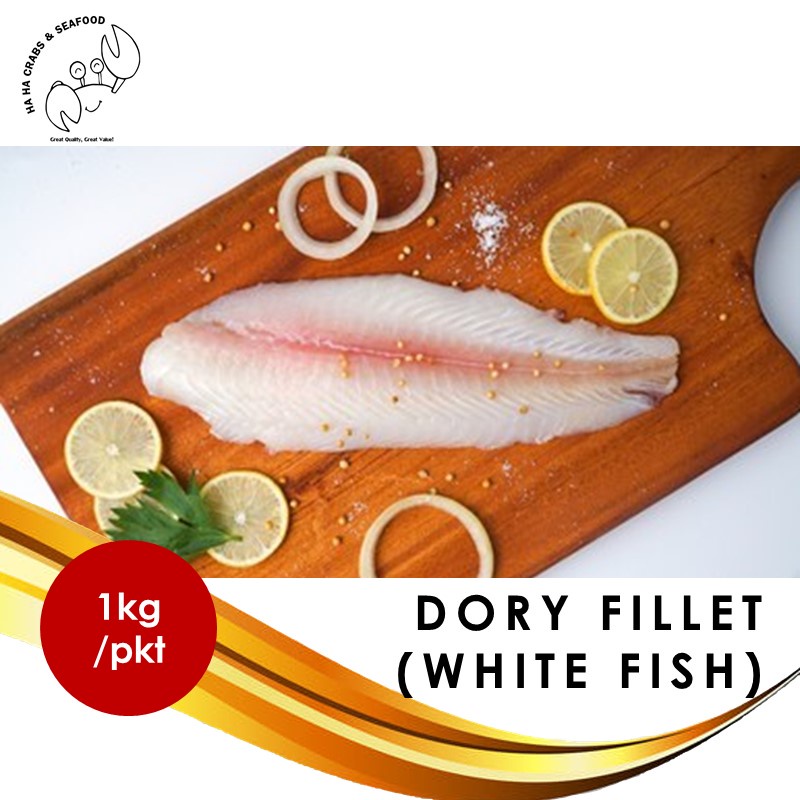 Dory Fillet/ White Fish Fillet 多利鱼柳 (Frozen, 1kg/pkt) | Shopee Singapore