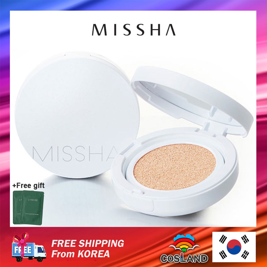 [MISSHA] M Magic Moist Up/Cover Lasting Cushion SPF50+ PA+++ | Shopee ...