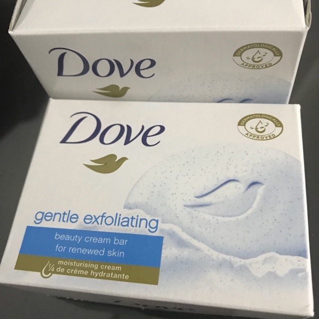Dove gentle exfoliating bar soap 100g | Shopee Singapore