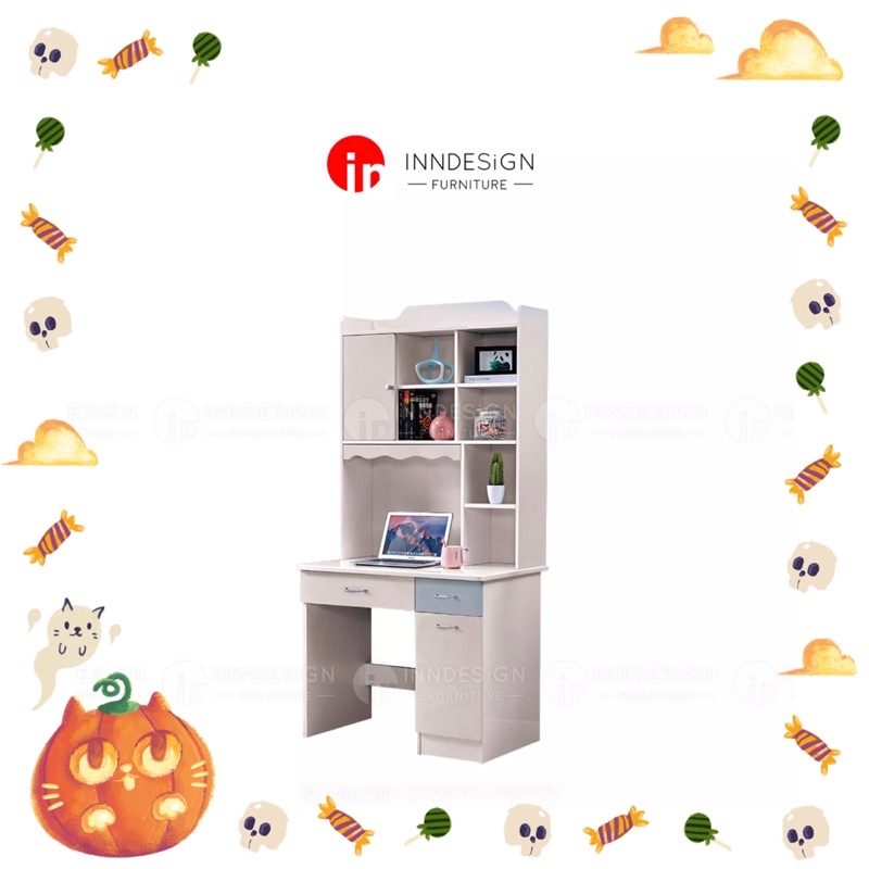 Study Table / Study Desk / Writing Table With Cabinet | Shopee Singapore