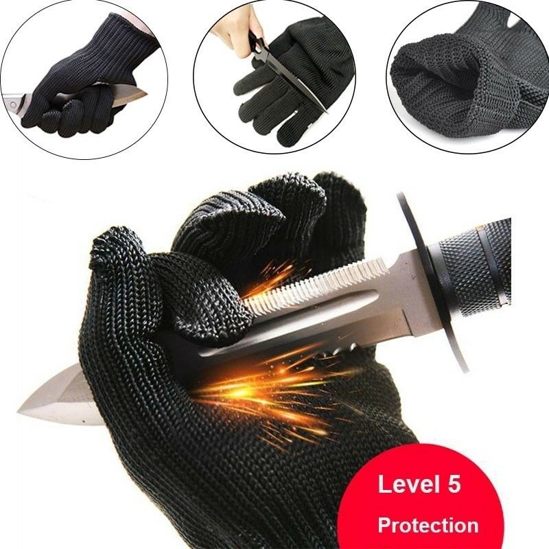 Cut Resistant Made Kevlar Gloves Working Steel Army-Grade | Shopee ...