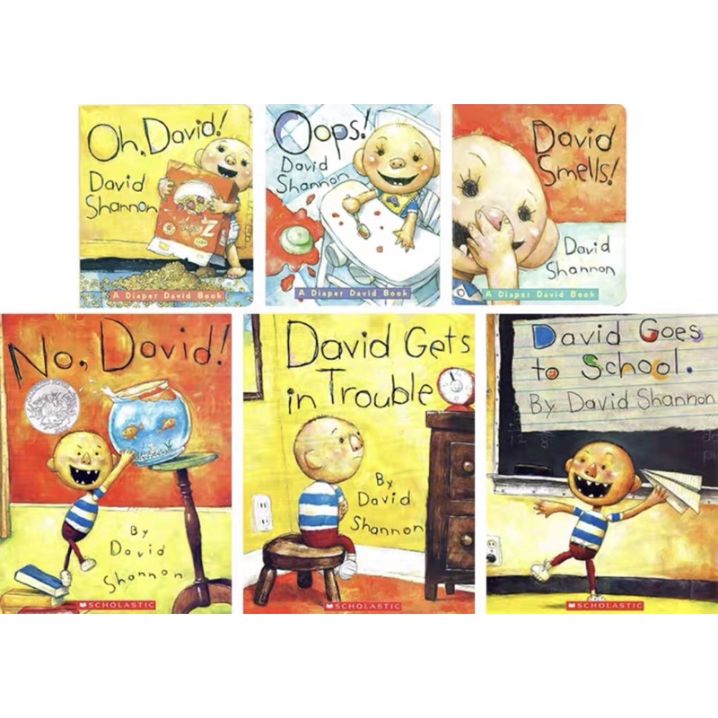 [READY STOCKS] David Shannon Picture Books / Board Books | Shopee Singapore