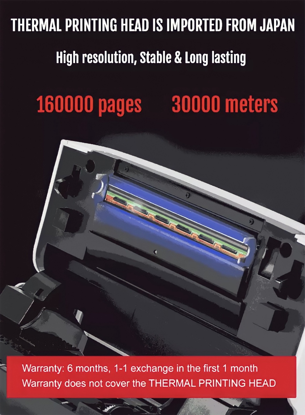 Thermal Printer HPRT N41 Label | Barcode Printer with Bluetooth & USB ...