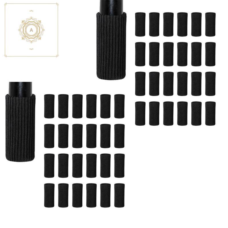 48 Packs Chair Leg Socks Knitted Furniture Socks Leg Floor Protectors ...