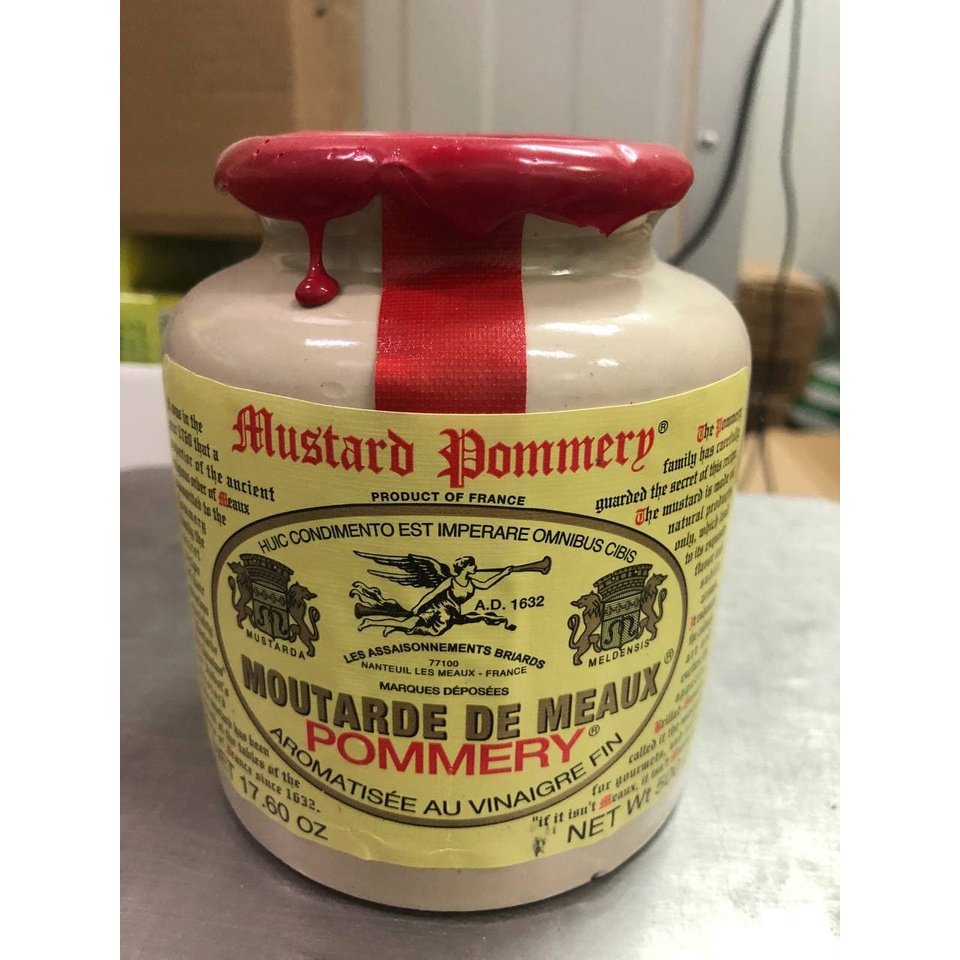 Pommery Wholegrain Mustard - Moutarde de Meaux 500g | Shopee Singapore