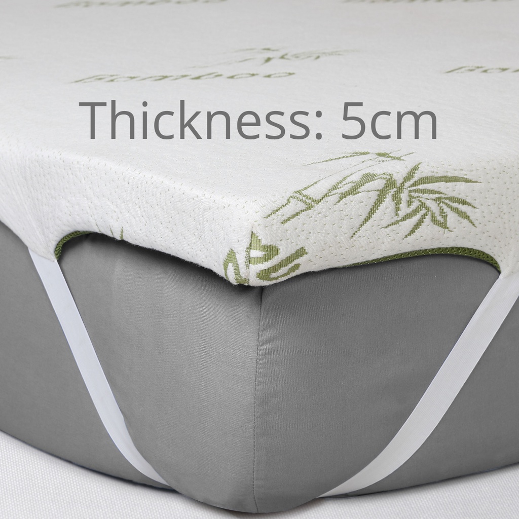 iSleep Memory Foam Topper (Low-Density Memory Foam) | Shopee Singapore