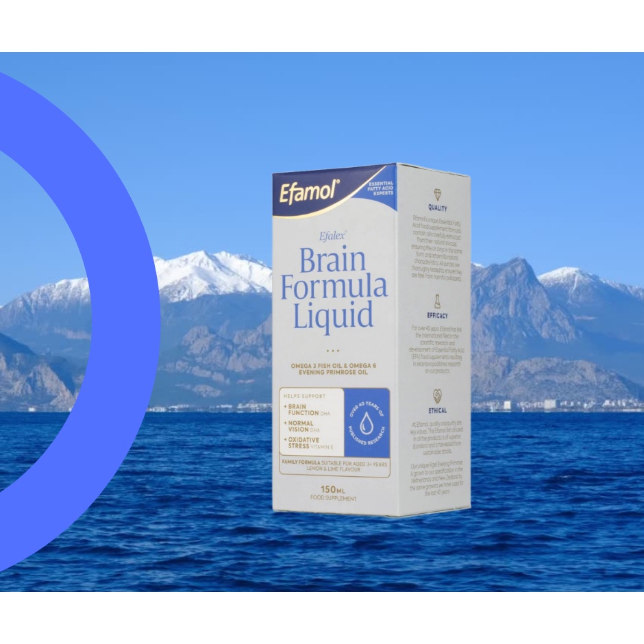 Efamol Efalex Brain Formula Liquid 150ml (Exp: 07/2026) | Shopee Singapore