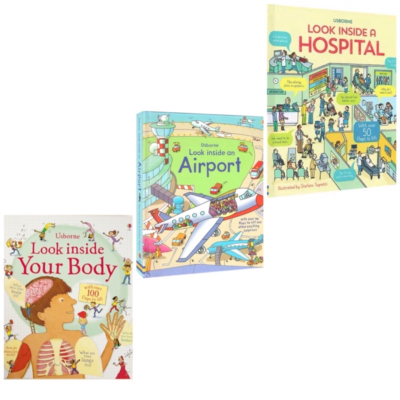 Usborne Look Inside Series (Hard Cover) | Shopee Singapore