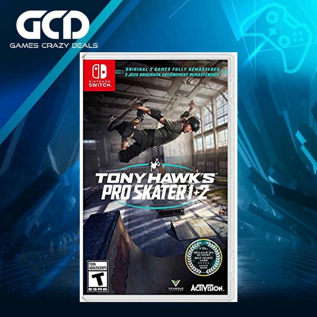 Nintendo Switch Tony Hawk's Pro Skater 1+2 (US) | Shopee Singapore