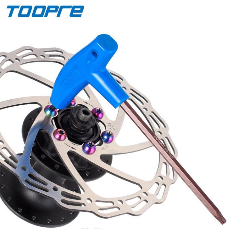 TOOPRE Bicycle T25 Wrench Brake Disc MTB Disc Brake Rotors Torx Head ...