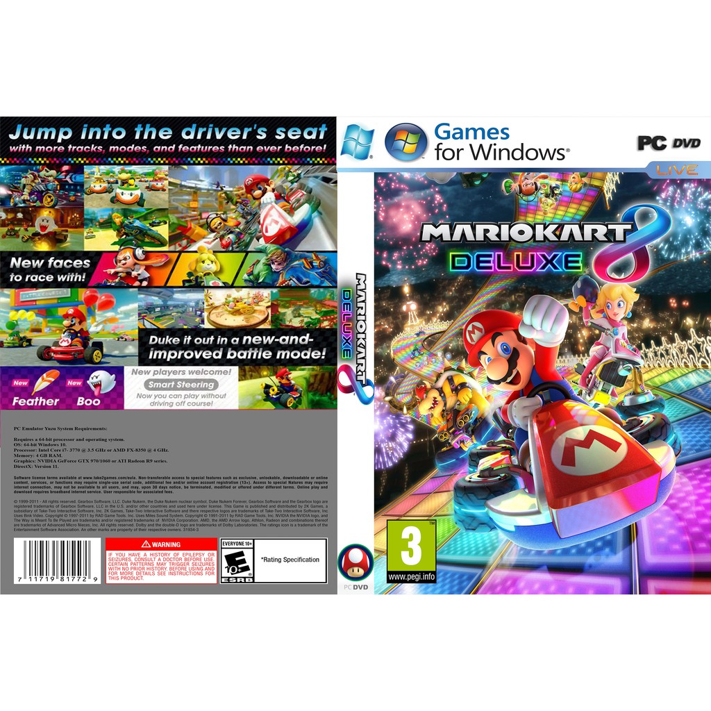 Mario Kart 8 Deluxe PC GAME [Offline] | Shopee Singapore