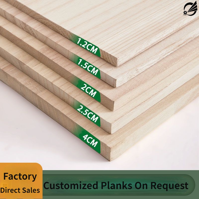 Solid Wood Plank Wall Shelf Cabinet Layered Clapboard Universal Board ...