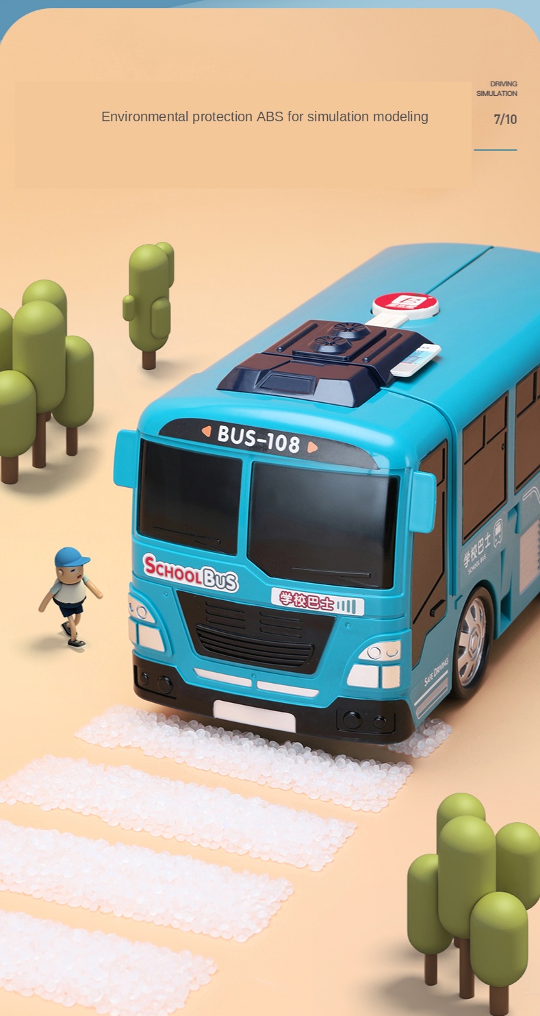 Children Simulation Driving Toy Steering Wheel Toy Multifunctional Car ...