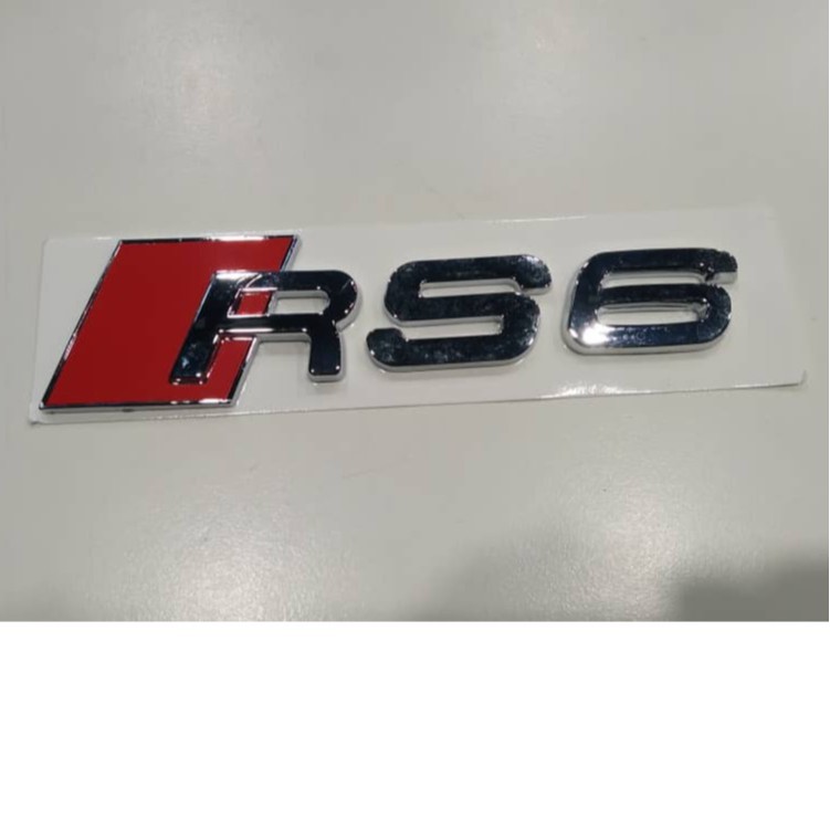 [READY STOCK !!!] Audi RS6 Emblem Logo | Shopee Singapore
