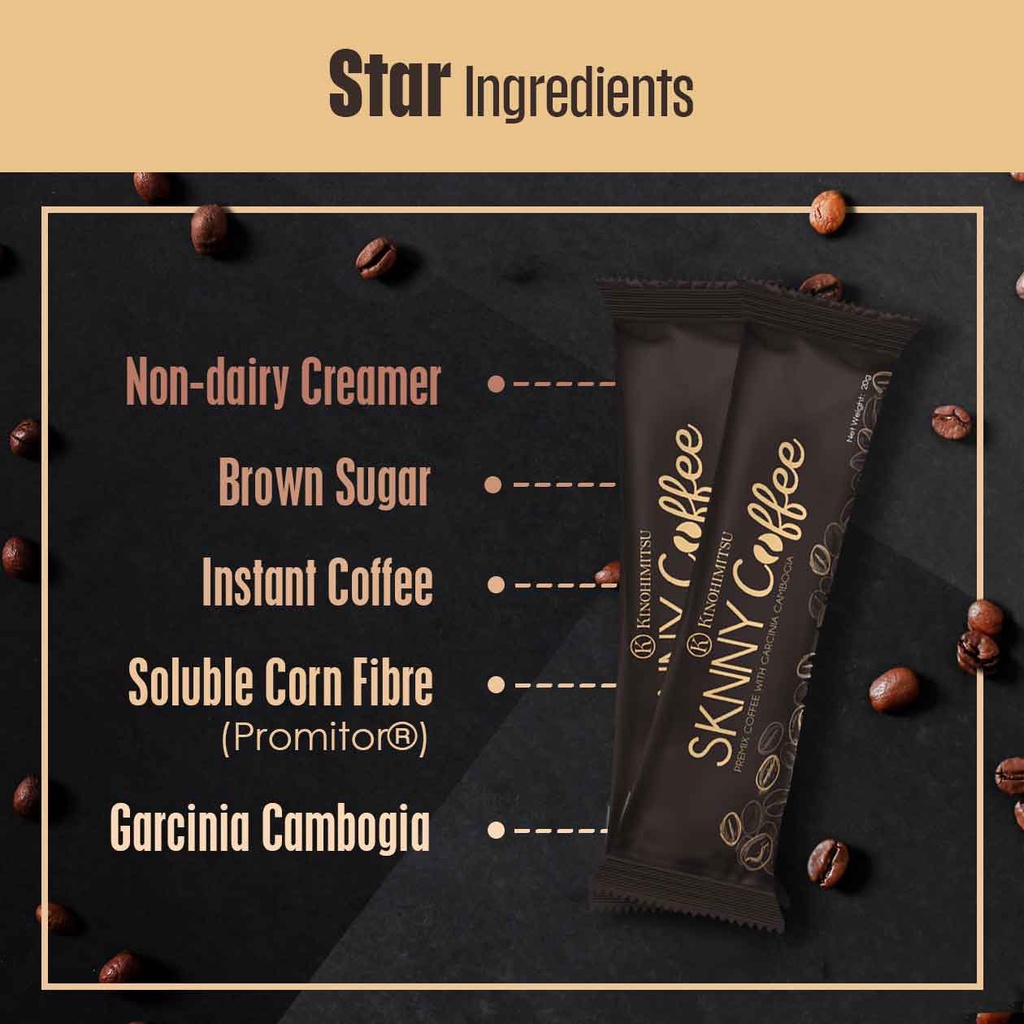 [Mix & Match] Kinohimitsu SKNNY Coffee/SKNNY Cocoa - Help Detoxify, Low ...