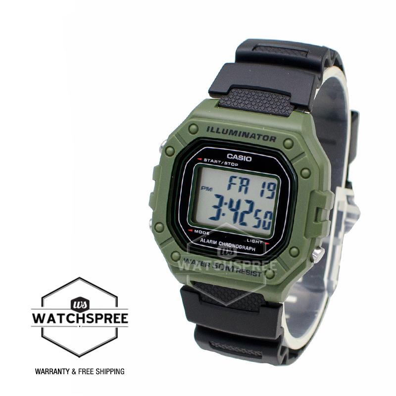 [Watchspree] CASIO Sports Digital Watches // W218H | W219H | W59 ...