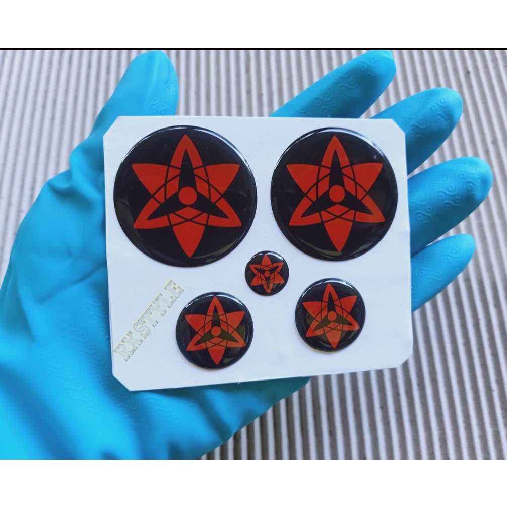 Sharingan mangekyou emblem Sticker nmax aerox Sticker | Shopee Singapore
