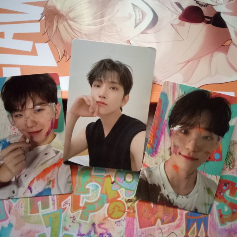 Photocard Pc seventeen svt scoups joshua The8 minghao atacca an ode ...