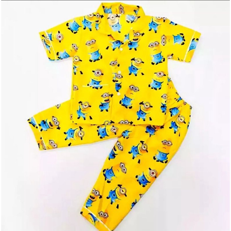 Free Shipping/Children's Pajamas With Minion Motifs/Boys And Girls ...