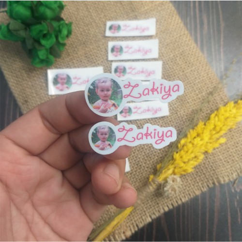 Name STICKER Name STICKER Name Label STICKER Custom Character Photo ...