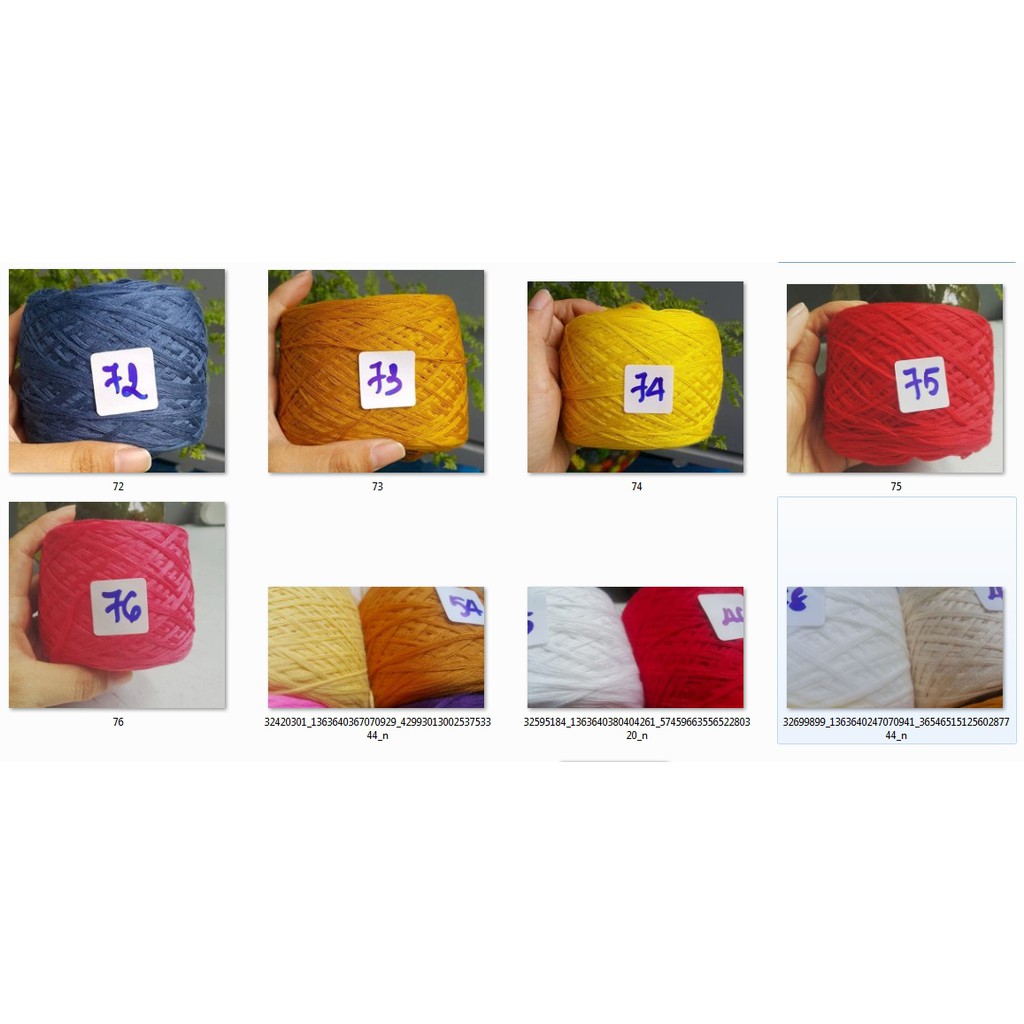 Visco Color Palette 3 Fibers (Glossy Japanese cotton) | Shopee Singapore