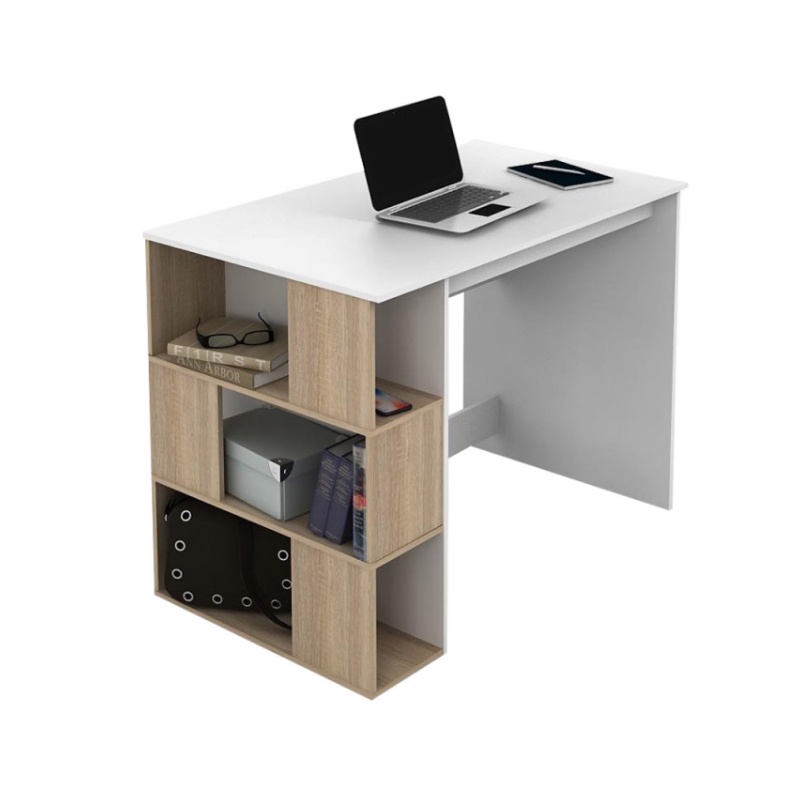 VHIVE Eris 1.0m Study Table (100cm Home Office Study Desk) | Shopee ...