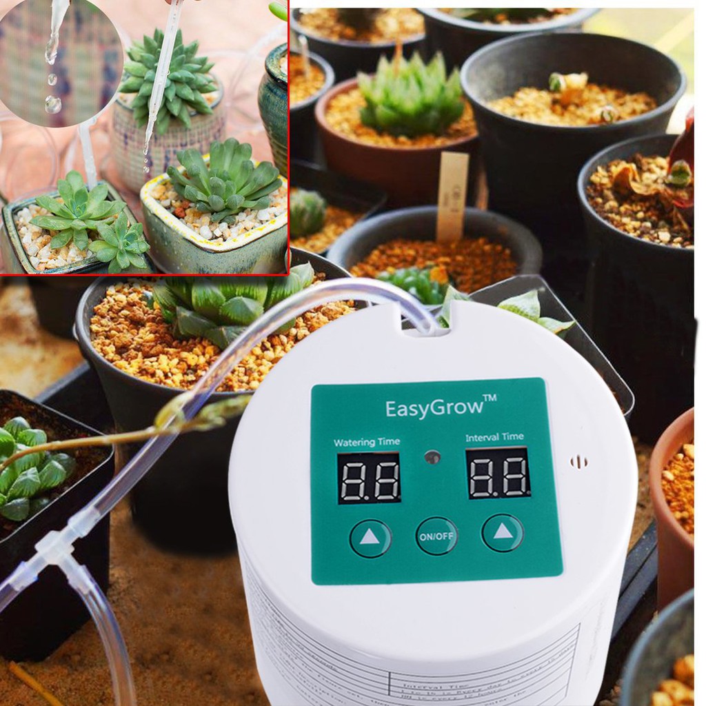 Automatic Drip Irrigation Kit, Self Watering System with Timer For ...
