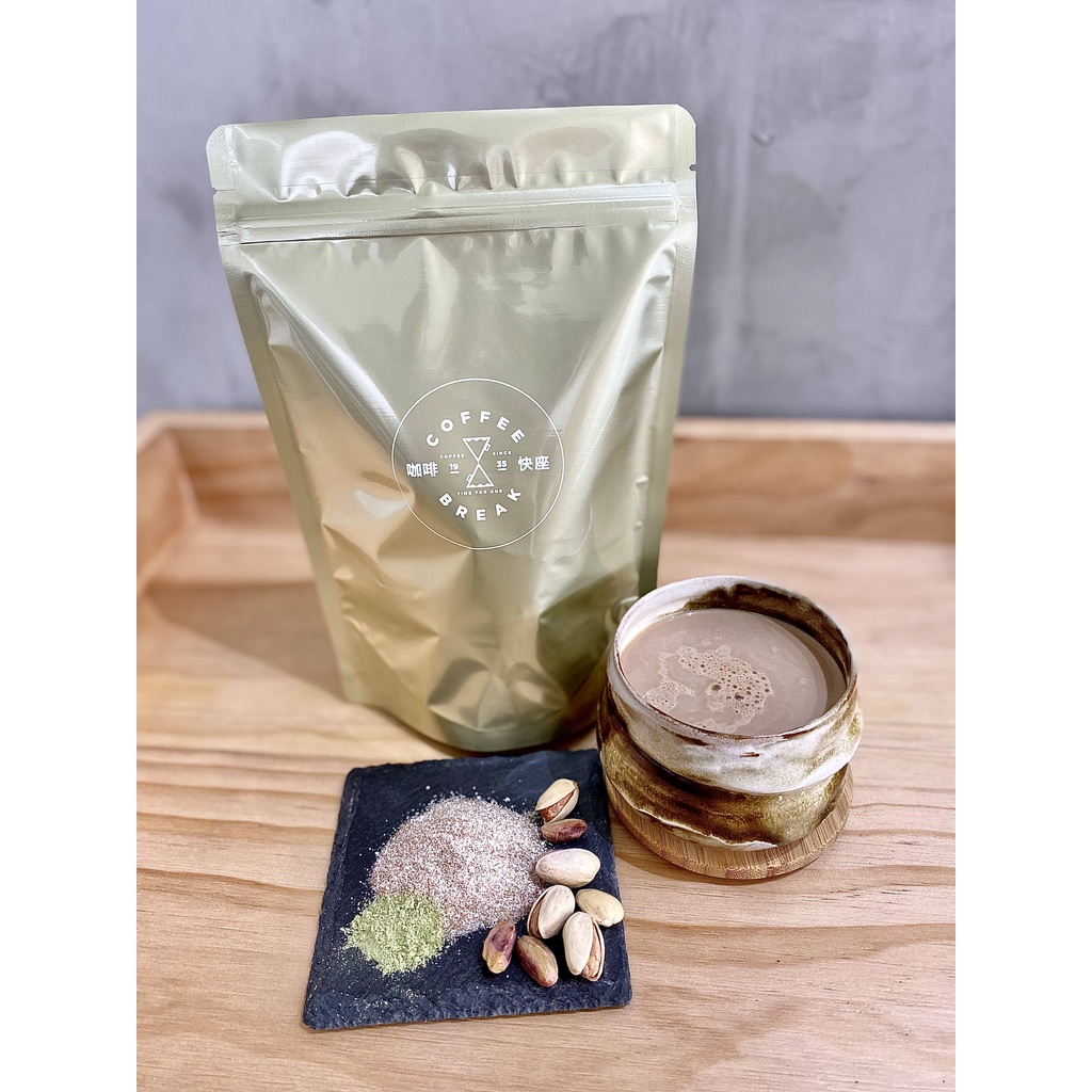 Coffee Break Instant Pistachio Cafe Latte Mix (less sweet) 250g ...