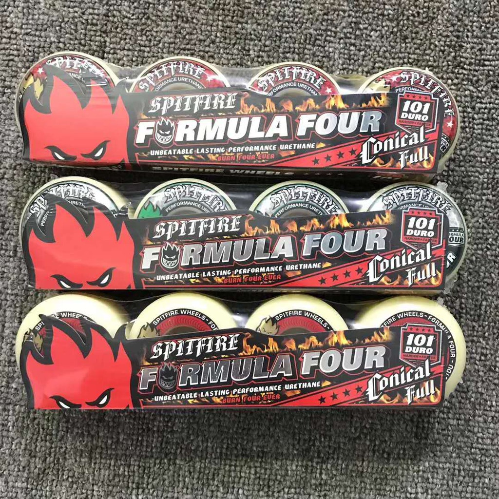 4pcs 1 set 52*32mm 101A /99A wheel SPITFIRE conical formula four F4 ...