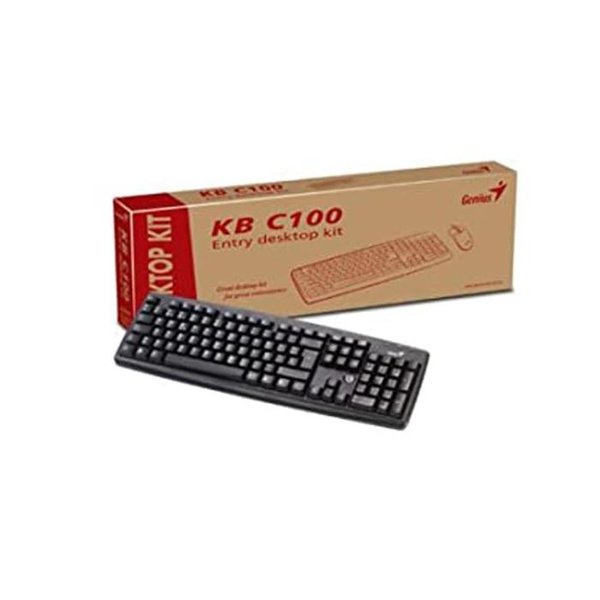 Ps2 Genius KB-C100 Keyboard Original | Shopee Singapore