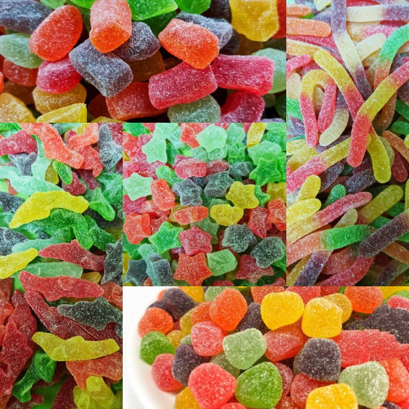 Gula Jelly /Assorted Shape Gummy Candy/各类水果软糖 100g-300g | Shopee Singapore