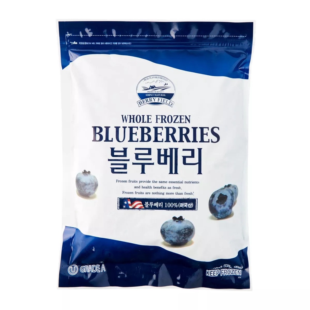 [BERRY FIELD] Korean Frozen Strawberries/Blueberries/Strawberries ...