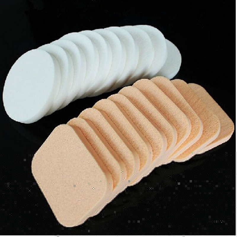 10PCS Soft Sponge Flawless Smooth Face Makeup Foundation Blending ...