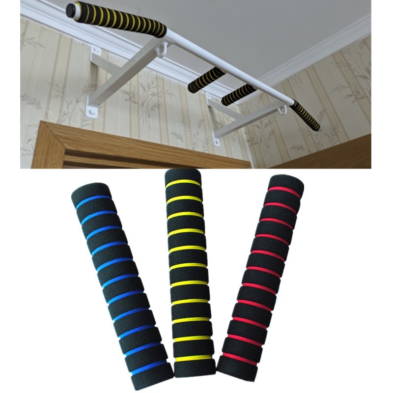 2Pcs/lot 22cm Long Home Workout Equipment Horizontal Bar Grips Sponge ...