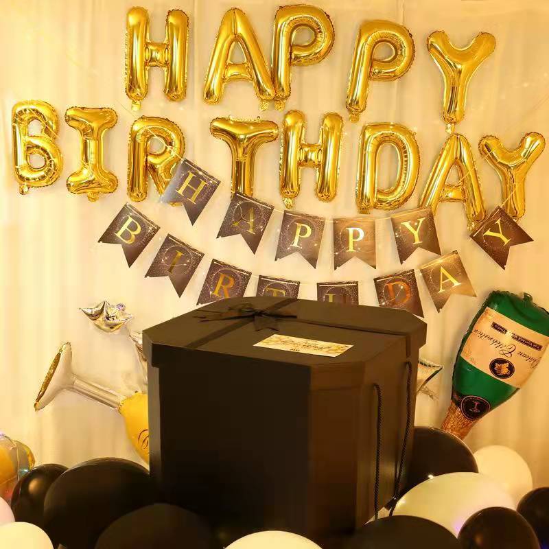 [Miseten] Luxury box High-End Gift box Birthday Gift box Ceremonial ...