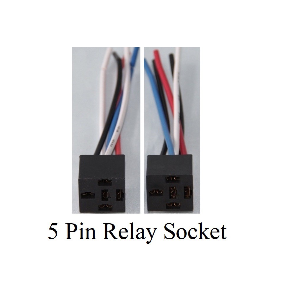 5 Pin Relay Socket (2 pcs per pack) | Shopee Singapore