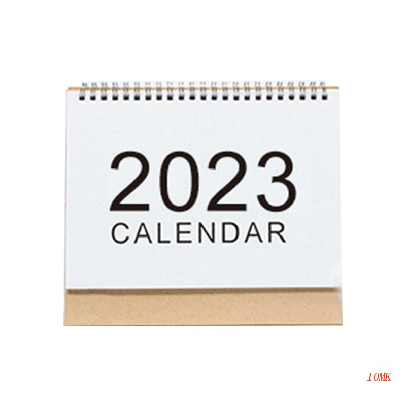 10MK 2023 Cute Creative Mini Desk Calendar Decoration Stationery School ...