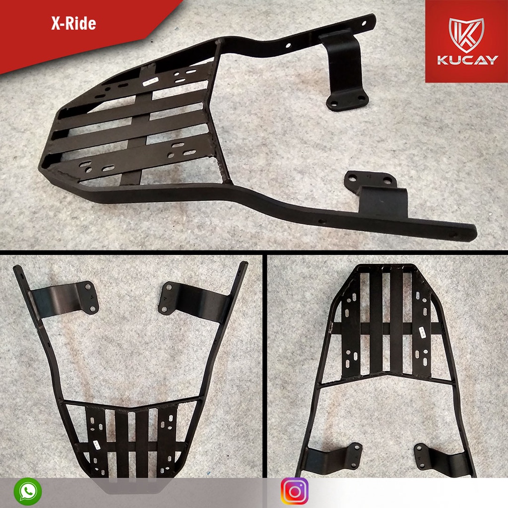 Kucay Static Motorcycle Top Box Brackets Yamaha X Ride | Shopee Singapore