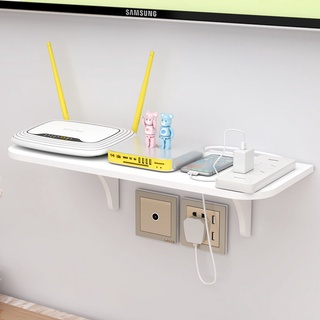 Router wall-mounted bracket punch-free TV wall set-top box rack router ...